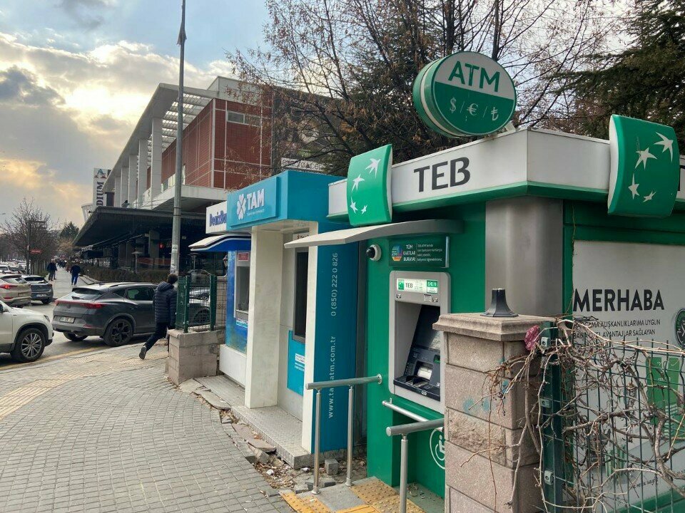 ATM'ler TEB ATM, Ankara, foto