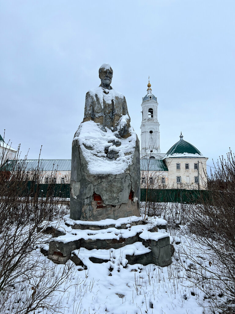 Anıt, heykel И.В. Мичурин, Mordovya, foto