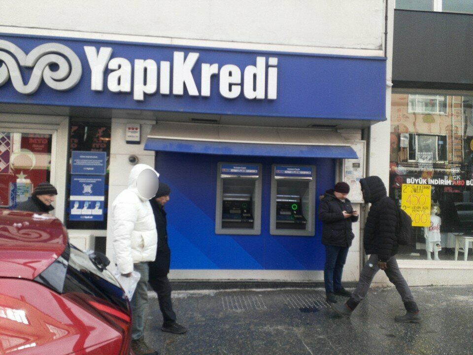 ATM'ler Yapı Kredi, İstanbul, foto