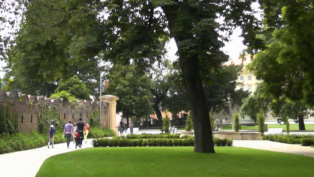 Kültür ve eğlence parkları Rajská zahrada, Prag, foto