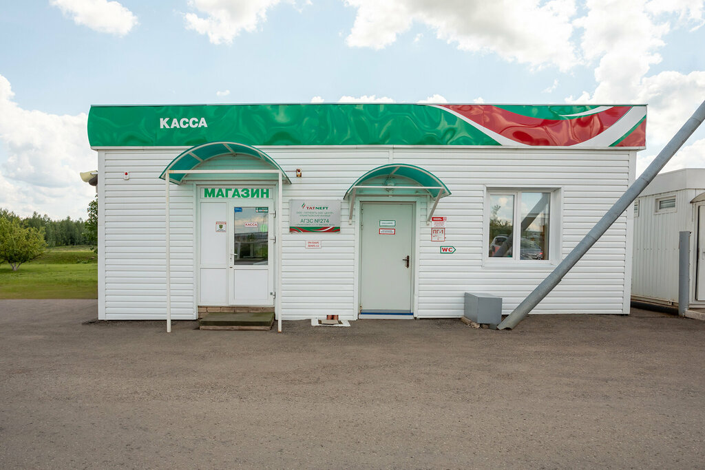 Benzin istasyonu Tatneft', Almetyevsk (Elmet), foto