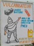 Dissemination (Abidjan, Cocody, Akouédo-Ancien), jant ve lastikçiler  Abican'dan