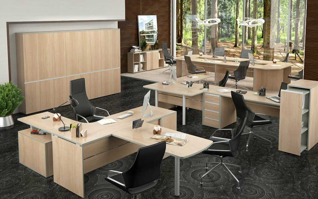 Büro mobilyaları Conexus, Krasnoyarski krayı, foto