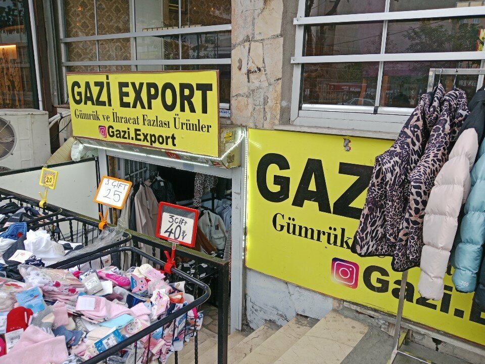 Giyim mağazası Gazi Export, İstanbul, foto