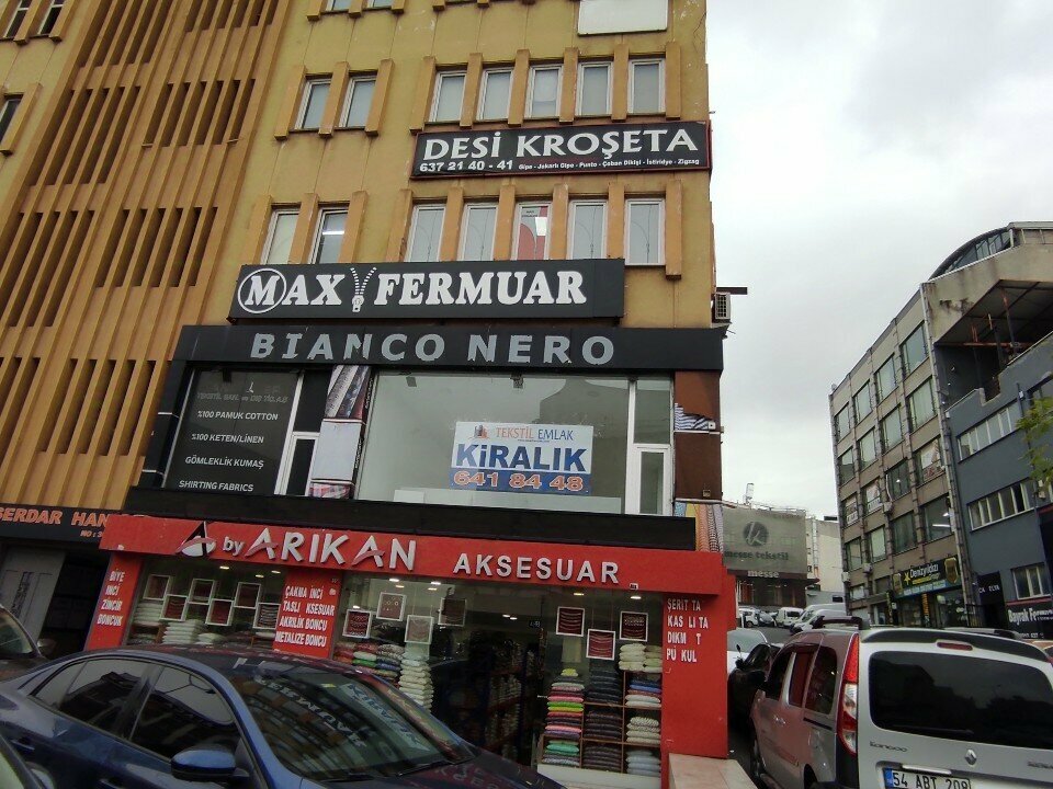 Tekstil ekipmanları Max Fermuar, İstanbul, foto