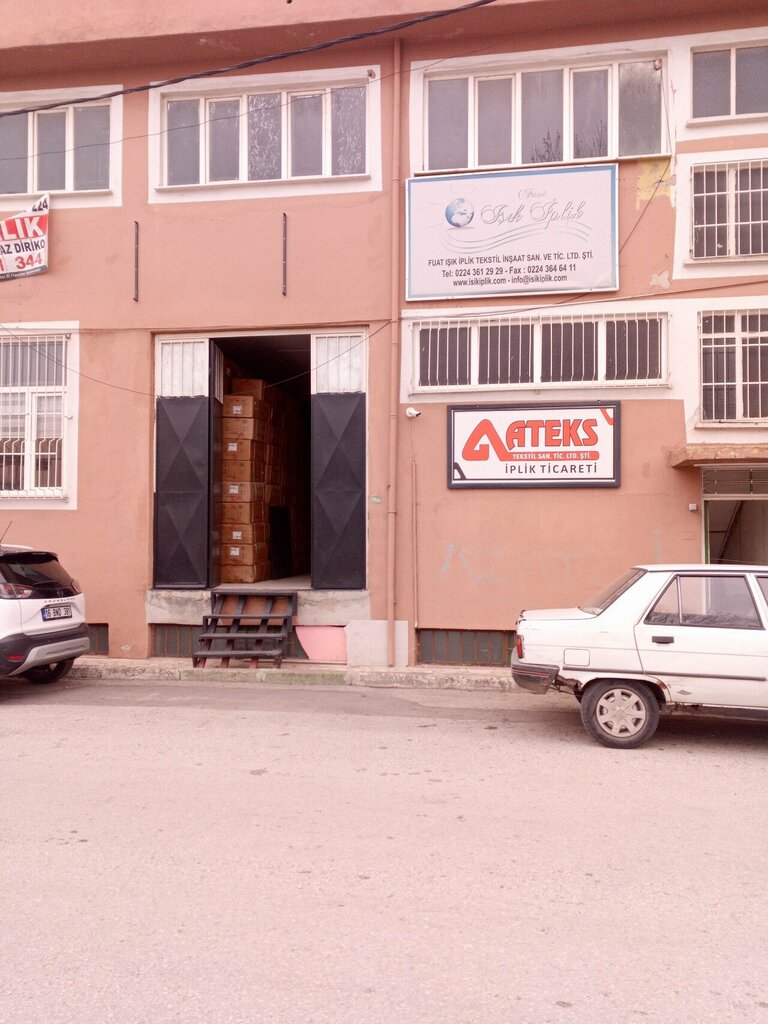 Sanayi kuruluşu Ateks İplik Ticareti, Bursa, foto