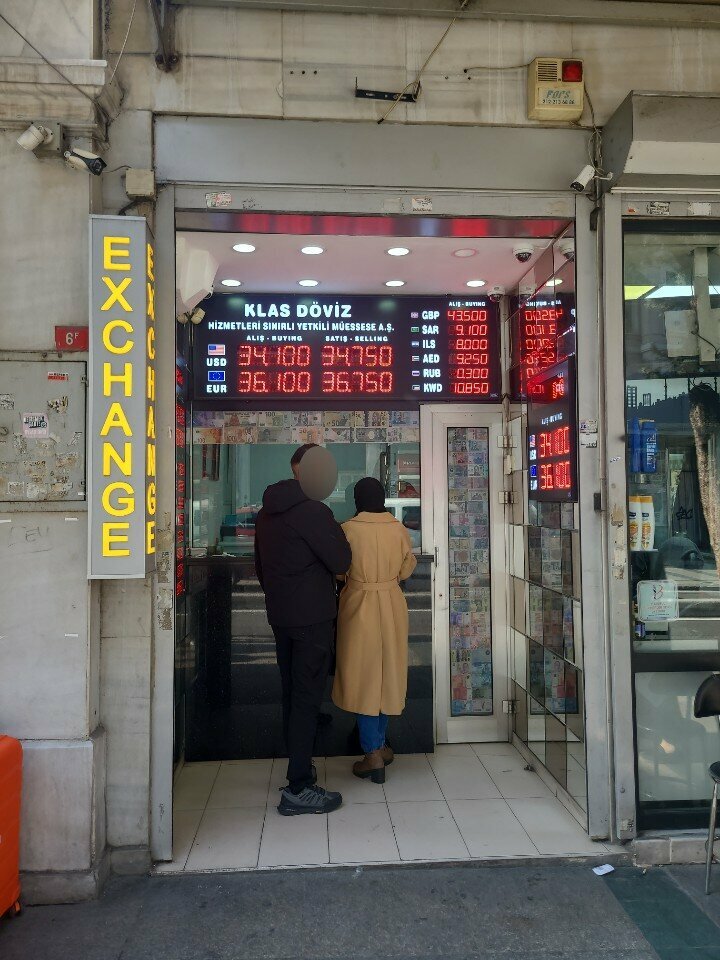 Döviz büroları Klas Döviz, İstanbul, foto
