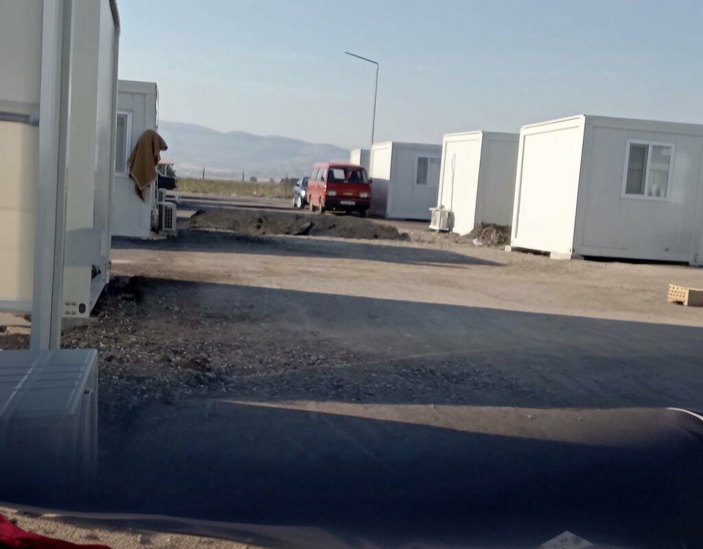 Konteynerler Kahramanmaraş Havaalanı Konteyner Kent Afad, Kahramanmaraş, foto