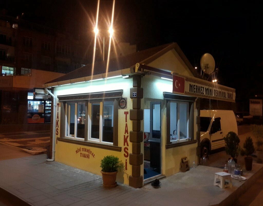 Taksi durağı Mini Terminal Taksi, Kayseri, foto