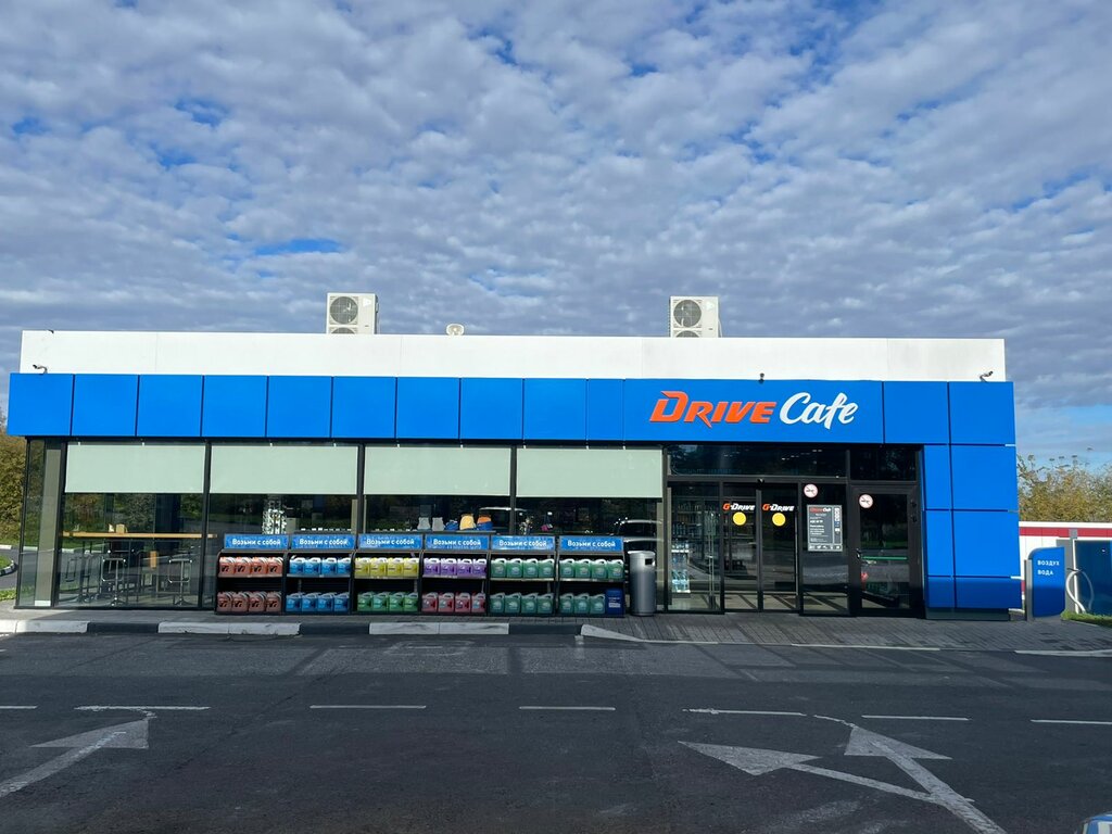 Benzin istasyonu Gazpromneft, Kurskaya oblastı, foto
