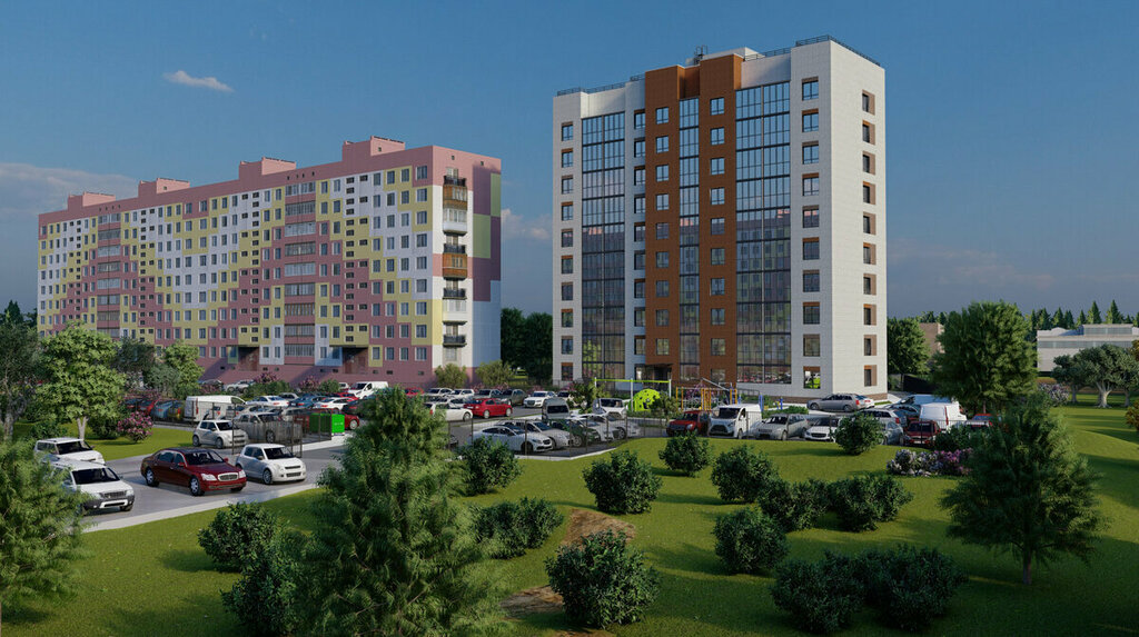 Konut blokları Соловьи, Kirov, foto