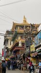 Dip-Tse-Chok-Ling Monastery-in-exile (State of Himachal Pradesh, Town of Dharamshala, McLeod Ganj), pagoda  Dharamsala'dan