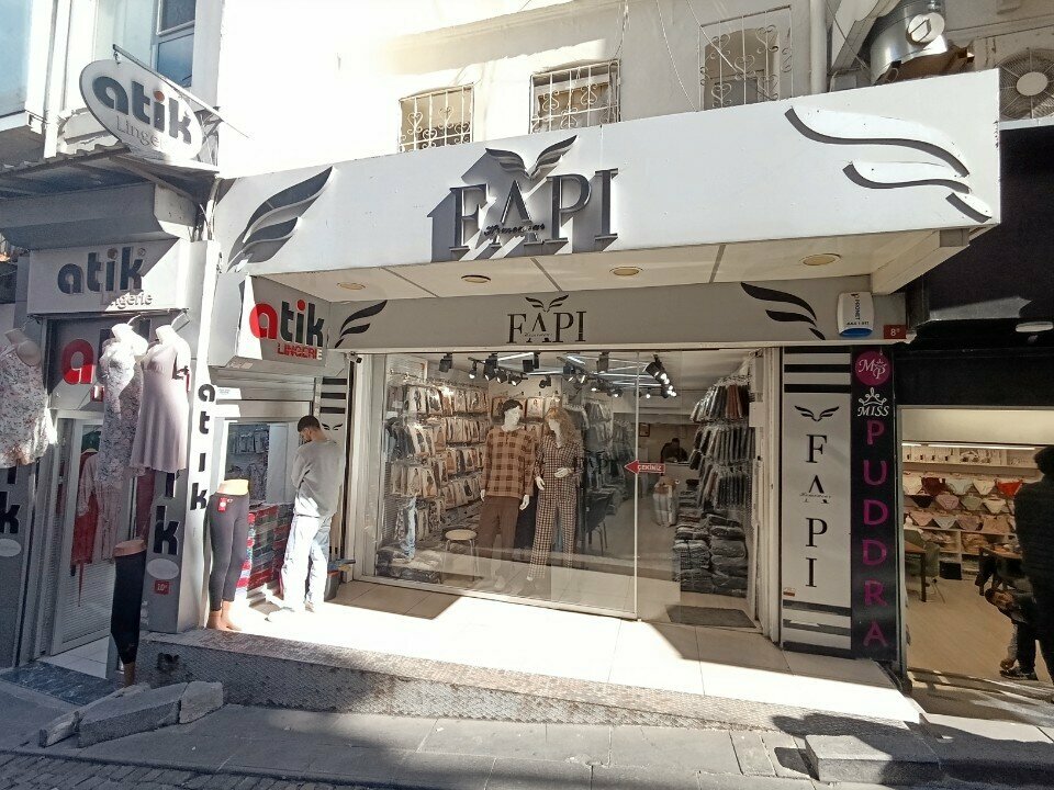Giyim mağazası Fapi Home Wear, İstanbul, foto