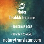 Tercüme Noter Onaylı (İzmir, Konak, Şair Eşref Blv., 6B), tercüme büroları  İzmir'den
