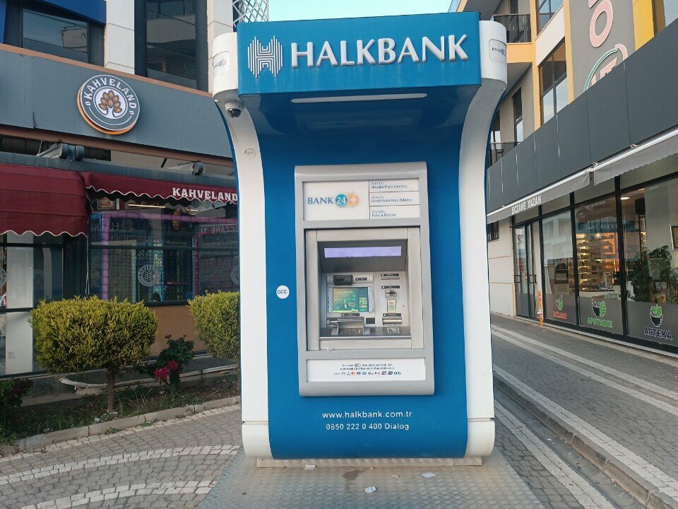 ATM'ler Halkbank ATM, Alanya, foto