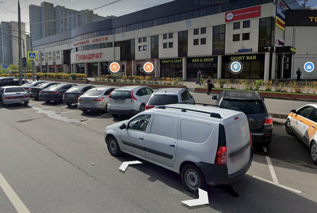 Otopark alanı Парковочная зона № 60106, Moskova, foto
