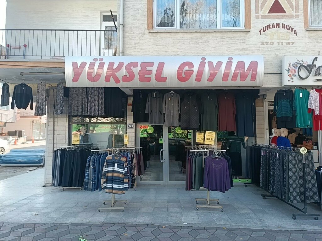 Giyim mağazası Yüksel Giyim, Ankara, foto