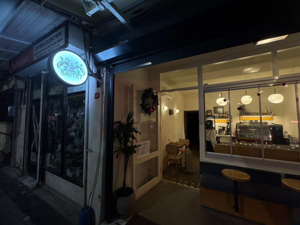 Kahve dükkanları Bastet Coffee, İstanbul, foto