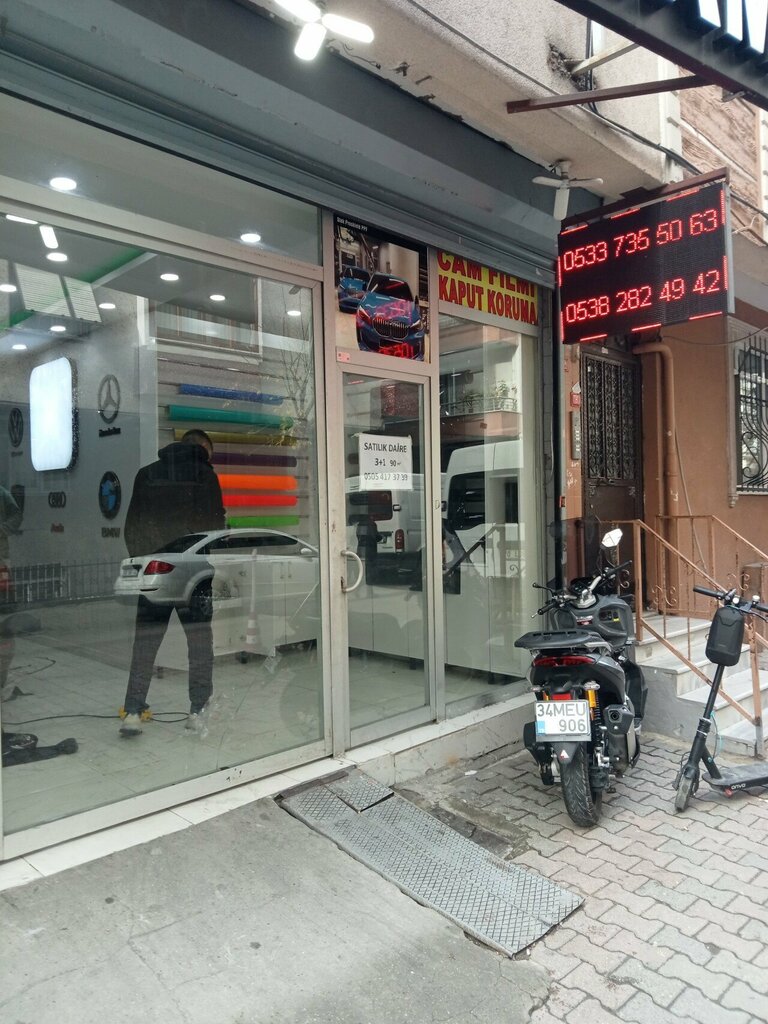 Araç camlarının renklendirilmesi Çetin Cam Filmi, İstanbul, foto