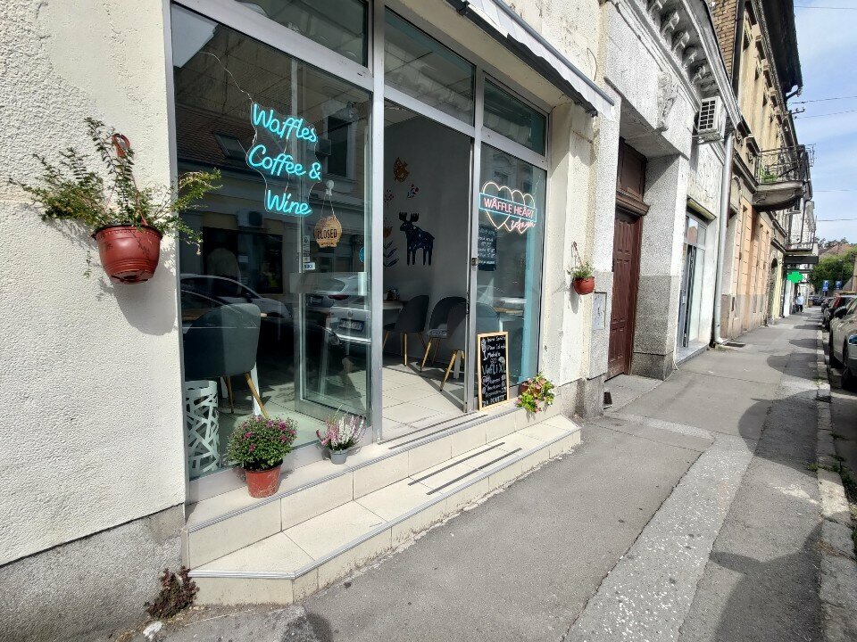 Kafe Waffle Heart Zemun, Belgrad, foto