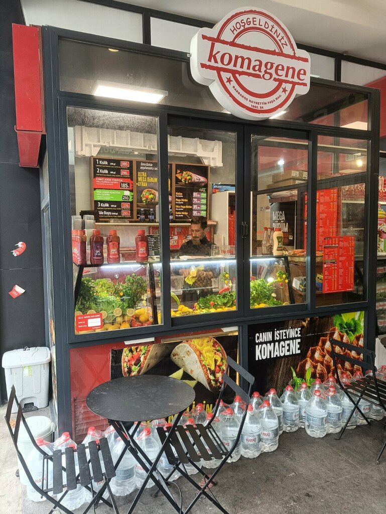 Fast food Komagene, İstanbul, foto