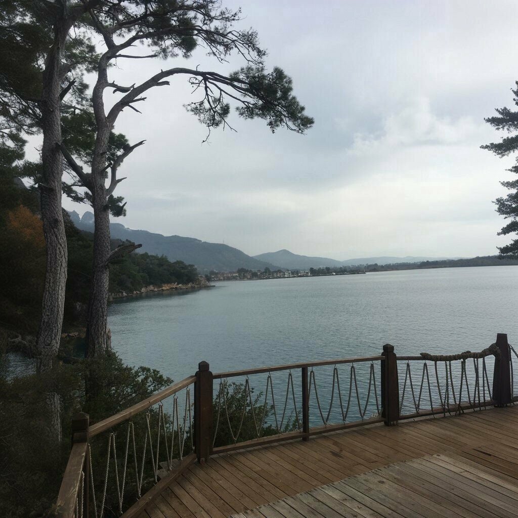 Seyir terası Mete Alp koyu, Ula, foto