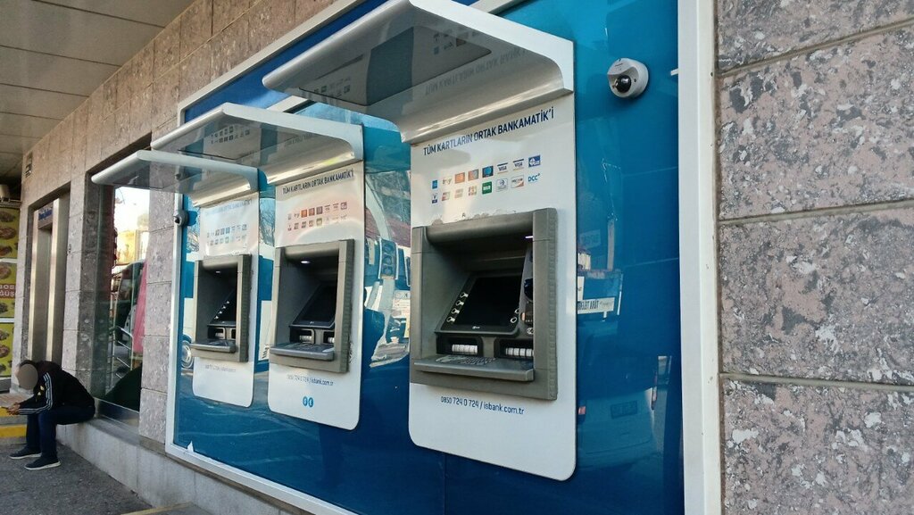 ATM'ler Türkiye İş Bankası Bankamatik, İzmir, foto