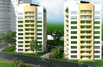 На ул. Набережная р. Свияги (Ulyanovsk, Suvorova Lane), konut blokları  Ulyanovsk'tan