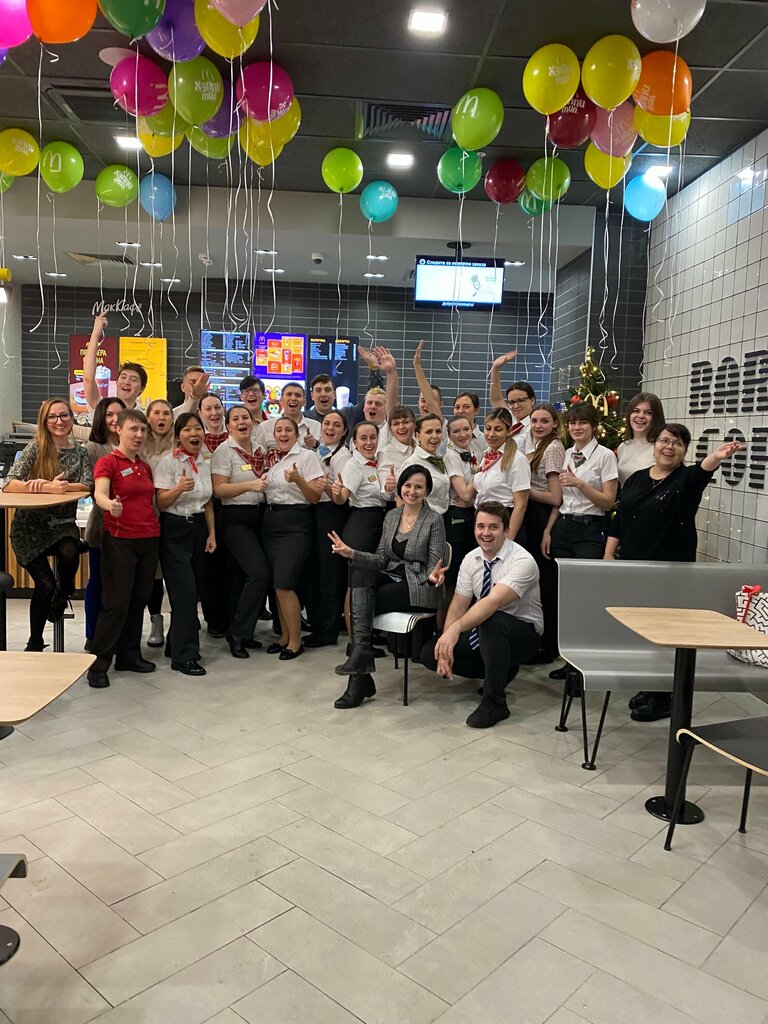 Fast food McDonald's, Novosibirsk, foto