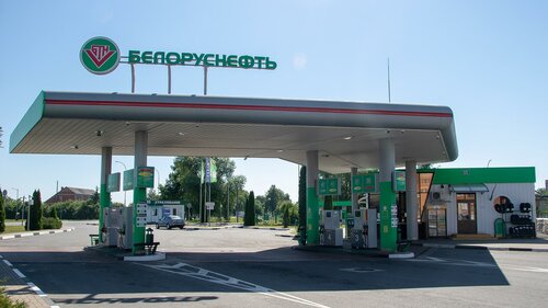 Benzin istasyonu Belorusneft, Drogichin, foto