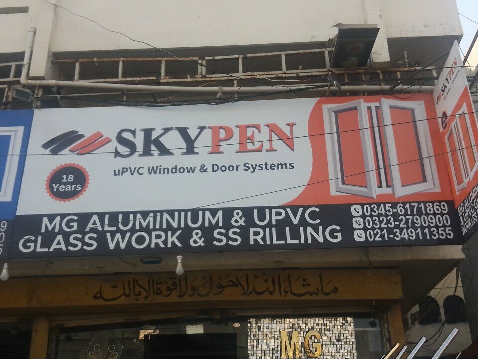 Otomobil camları MG Aluminum Glass & Ss Rilling, Karaçi, foto