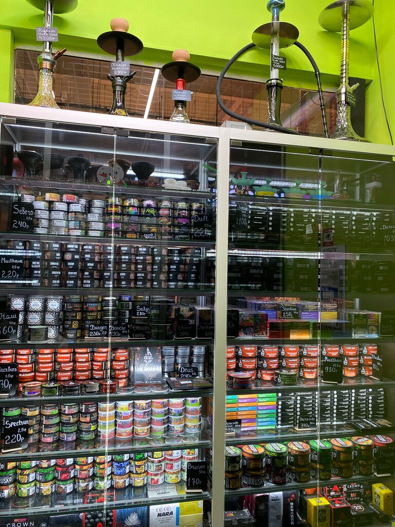 Tütün, sigara mağazaları Табак, Moskova, foto