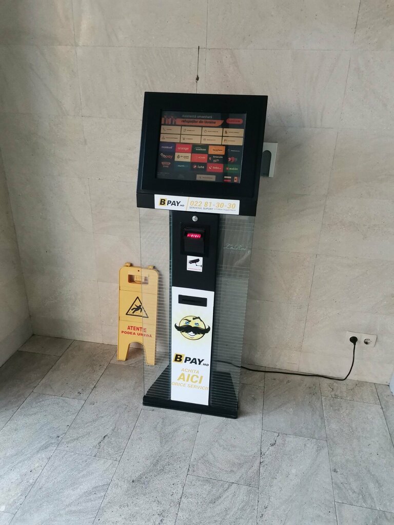 Ödeme terminali BPay, Kişinev, foto