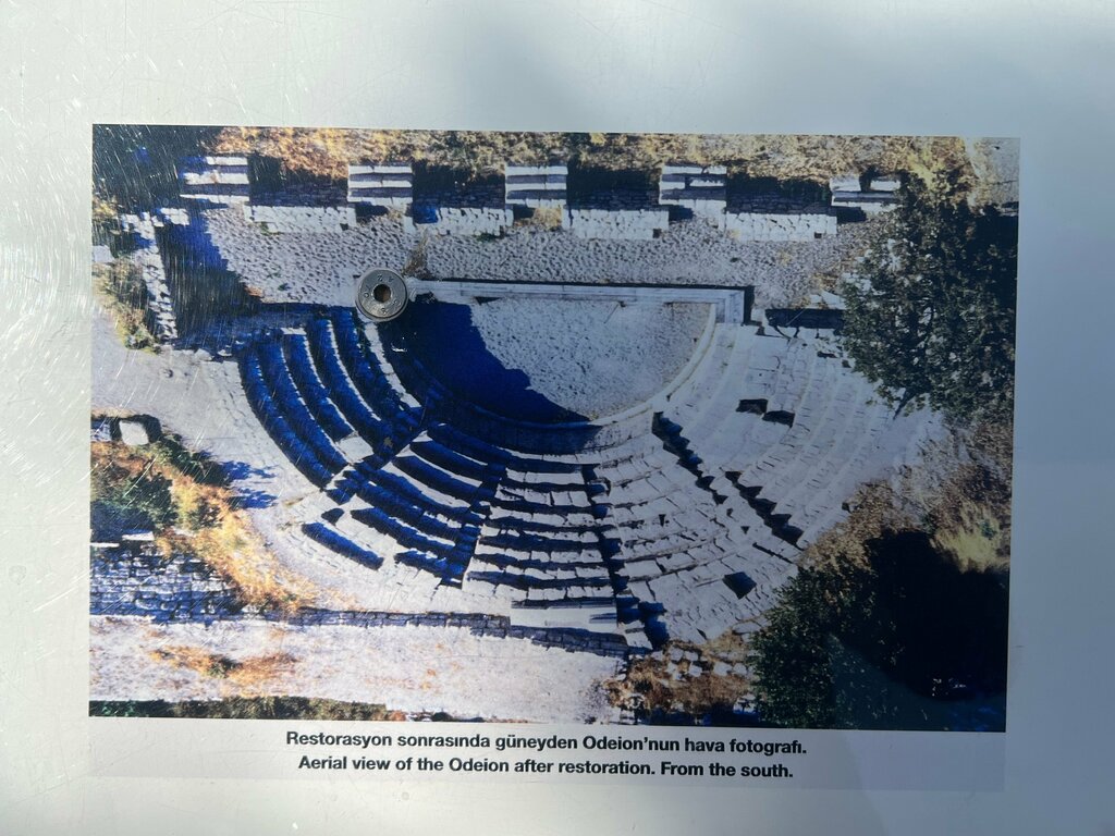 Turistik yerler Odeon, Çanakkale, foto
