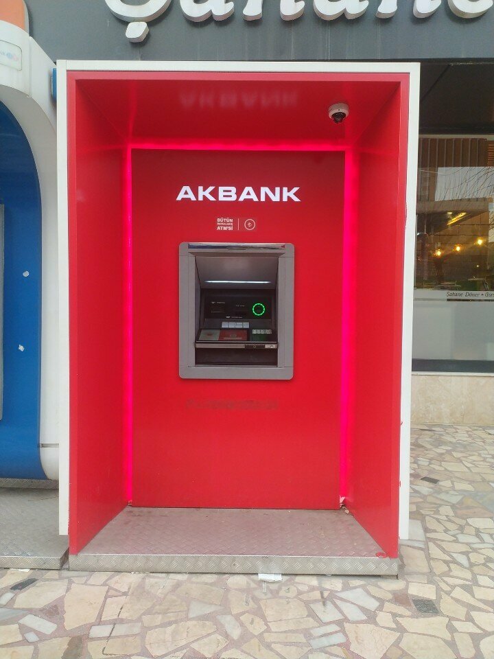 ATM'ler Akbank, İstanbul, foto