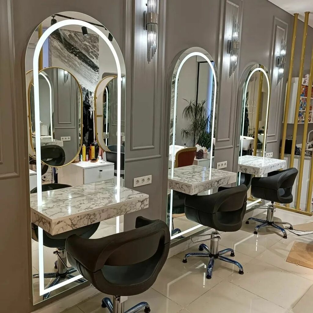 Ayna yapımı ve montaj hizmetleri Led Mirrors, Krasnoyarski krayı, foto