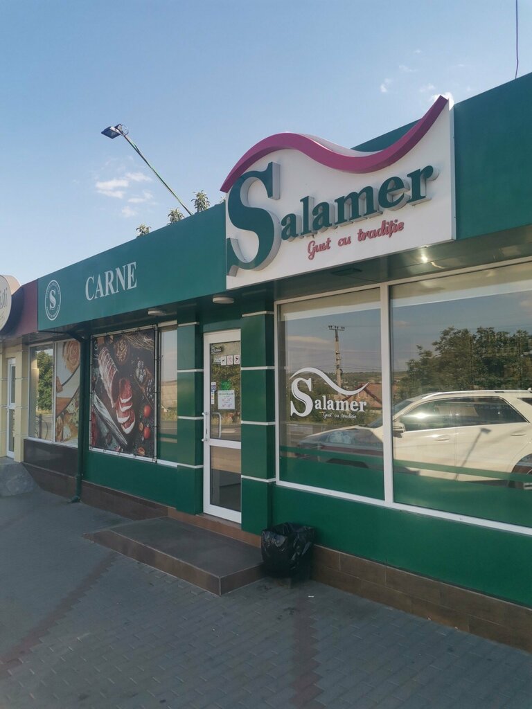 Kasap, şarküteri Salamer, Anenii Noi Bölgesi, foto