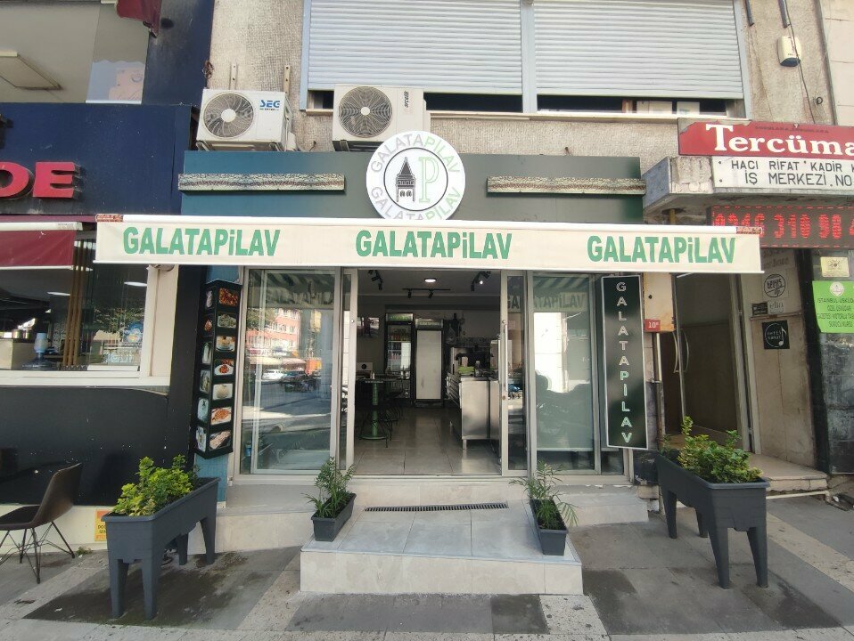 Fast food Galata pilav, İstanbul, foto