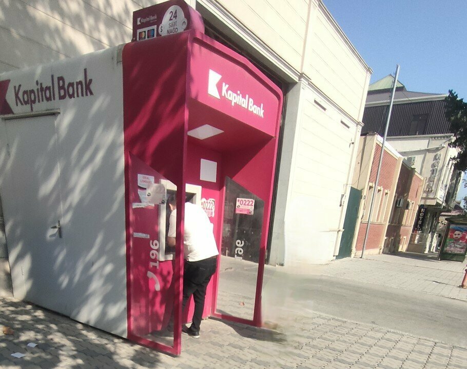 ATM'ler Kapital Bank ATM, Gence, foto