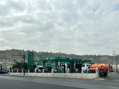 Benzin istasyonu Azpetrol, Bakü, foto