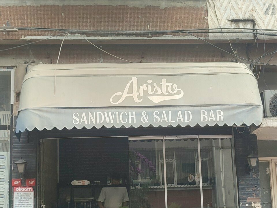 Fast food Aristo Sandwich & Salad Bar, İstanbul, foto
