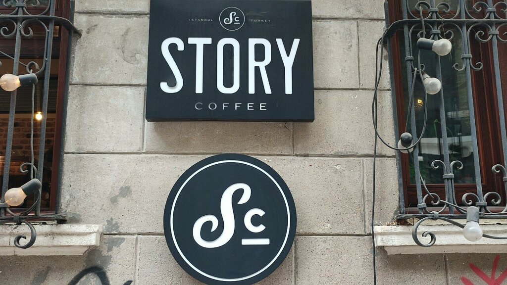 Kahve dükkanları Story Cafe, İstanbul, foto