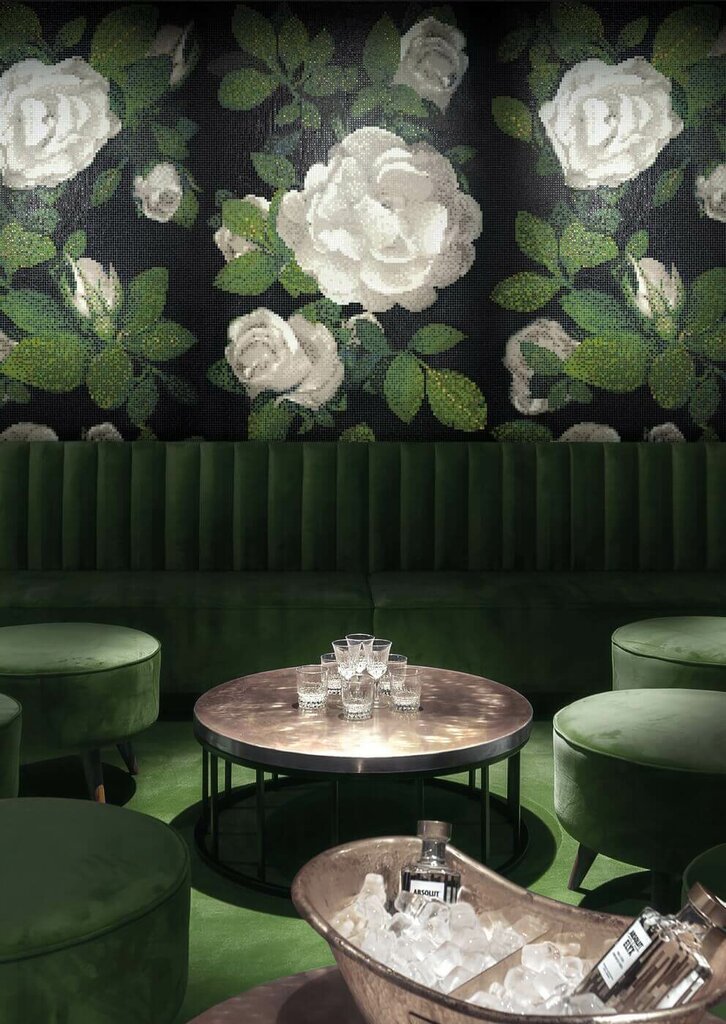 Vitray firmaları Bisazza Gulf Fze, Dubai, foto