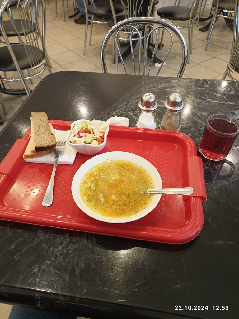 Kantin, yemekhane Dosaaf Canteen, Moskova, foto