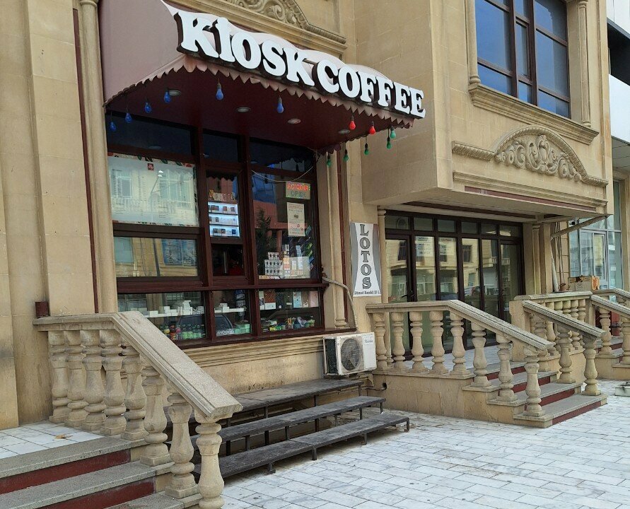 Kahve dükkanları Kiosk coffee, Bakü, foto