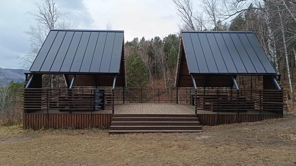 Turistik yerler Пещерный лог, Krasnoyarsk, foto
