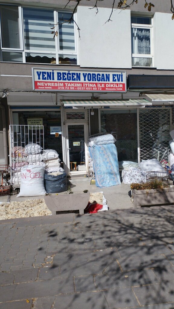 Ev tekstili mağazaları Yeni Beğen Yorgan Evi, Ankara, foto