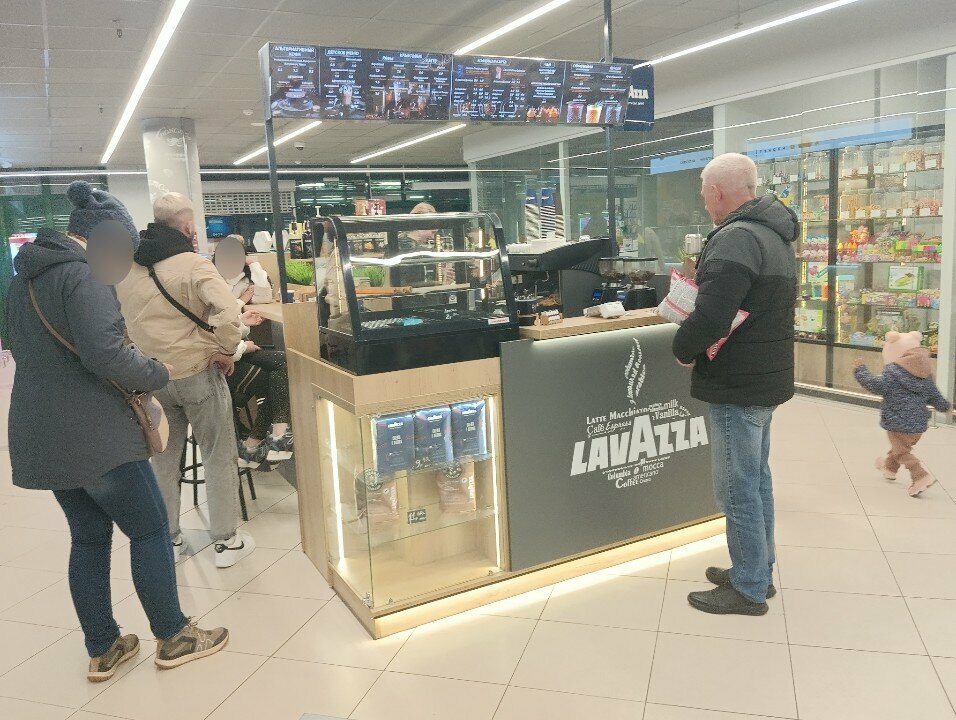Al götür kahve Lavazza, Minsk, foto