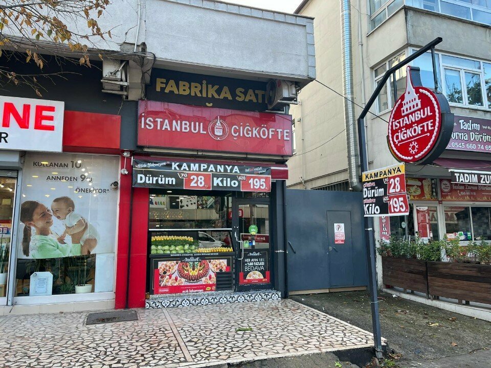 Fast food İstanbul Çiğ Köfte, İstanbul, foto