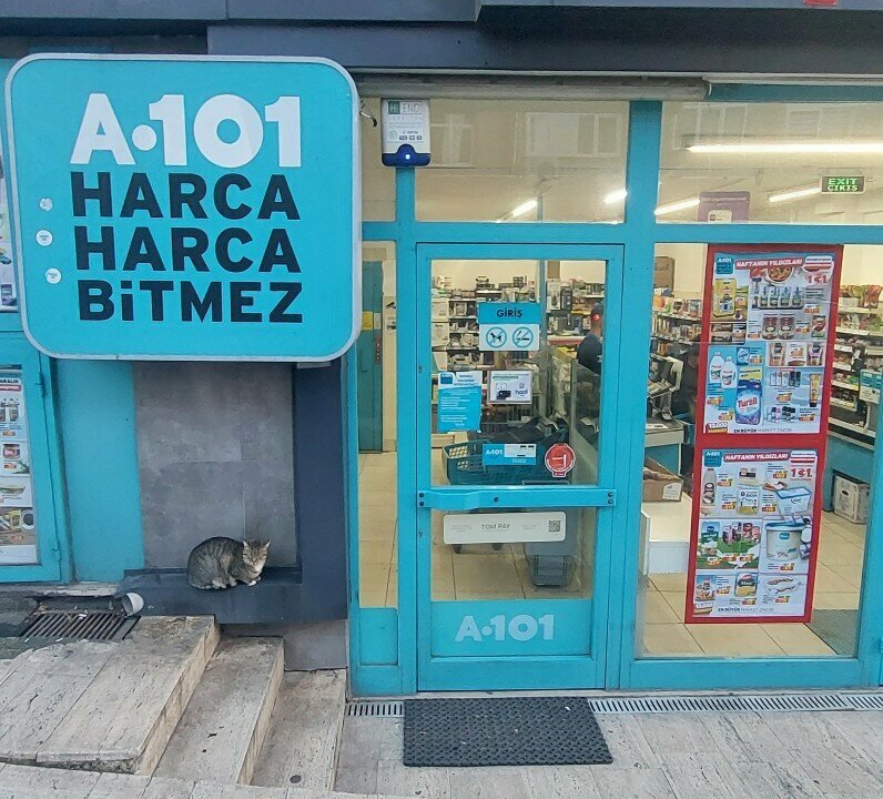 Süpermarket A101, İstanbul, foto